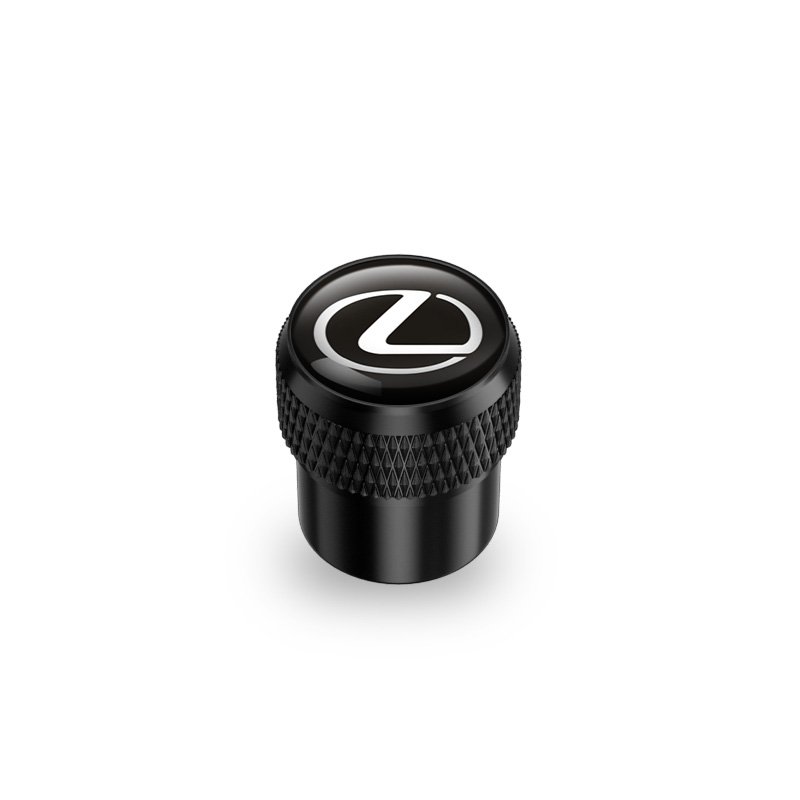 5Pcs Aluminum Black Tire Valve Caps For Lexus - Boost Your Vehicle with ...